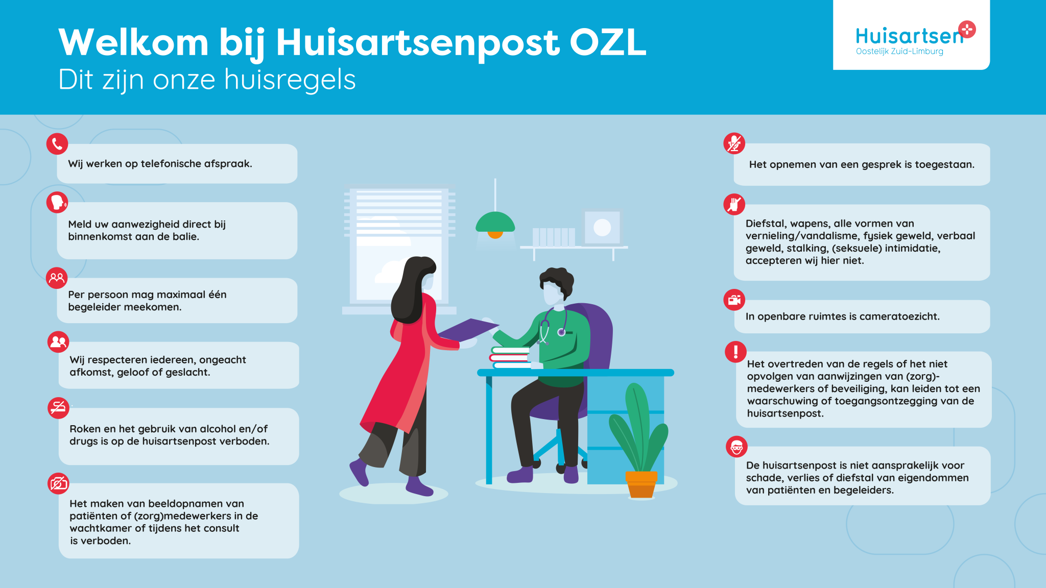 Huisregels - Huisartsen Spoedpost OZL